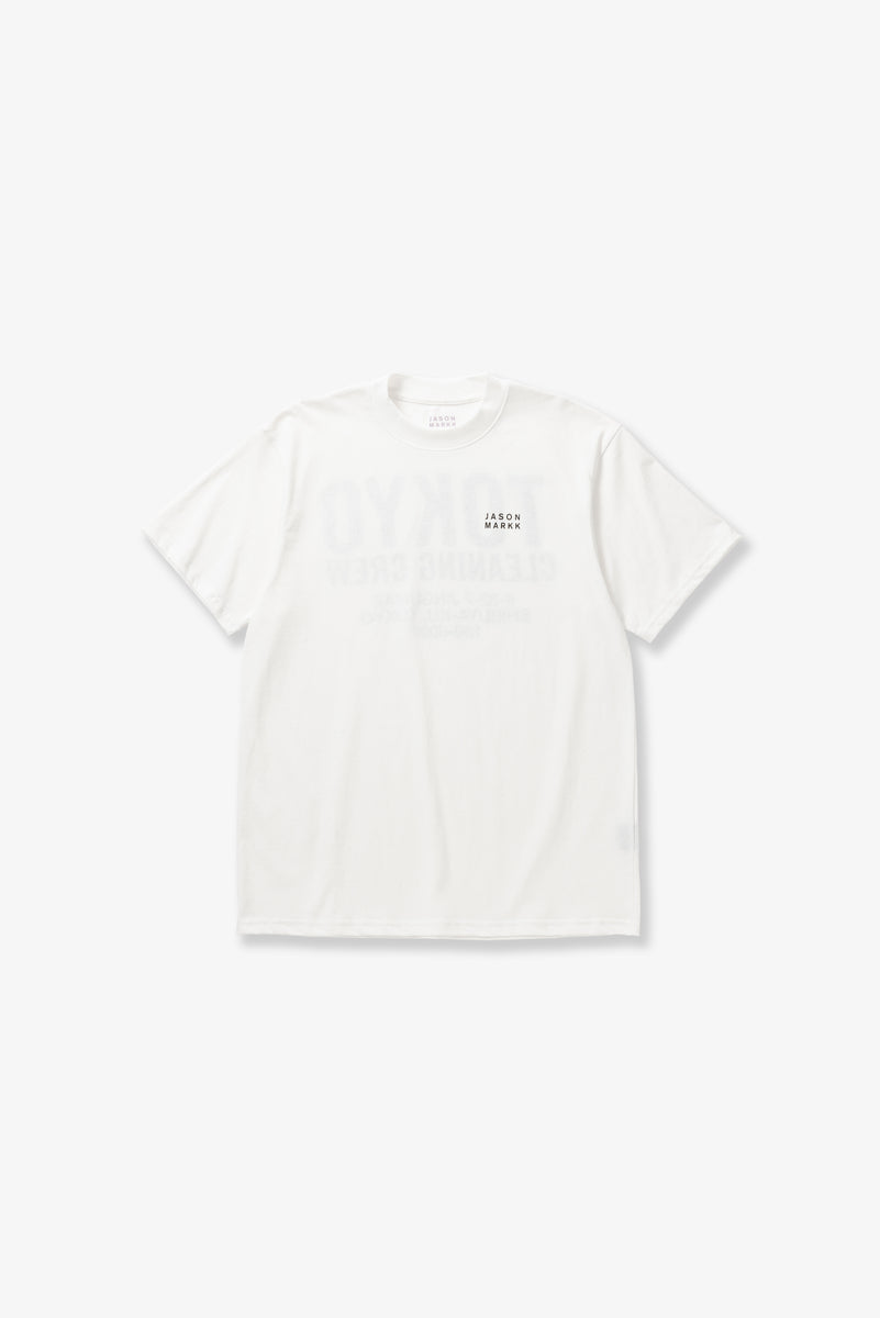 JASON MARKK TOKYO CLEANING CREW SS TEE WHITE – Jason Markk Tokyo